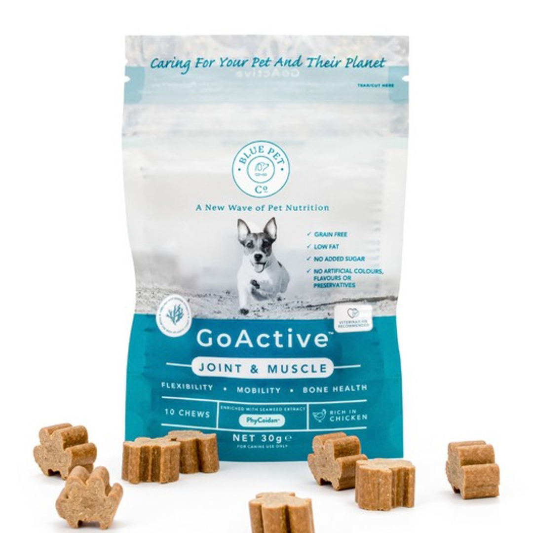 Blue Pet Co - GoActive Joint & Muscle Supplements For Dogs - Chicken ...