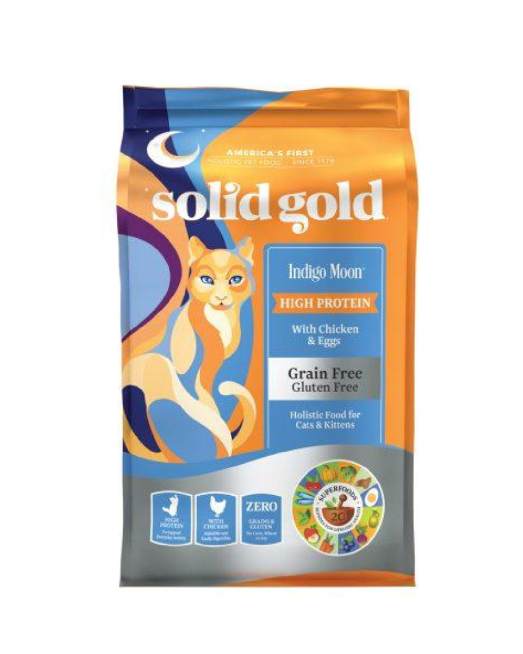 PetProject.HK: Solid Gold - Grain Free Dry Cat Food - All Life Stages - Indigo Moon with Chicken ...